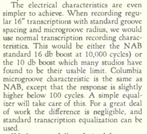 Things I learned on Phono EQ curves, Pt. 17 | microgroove.jp